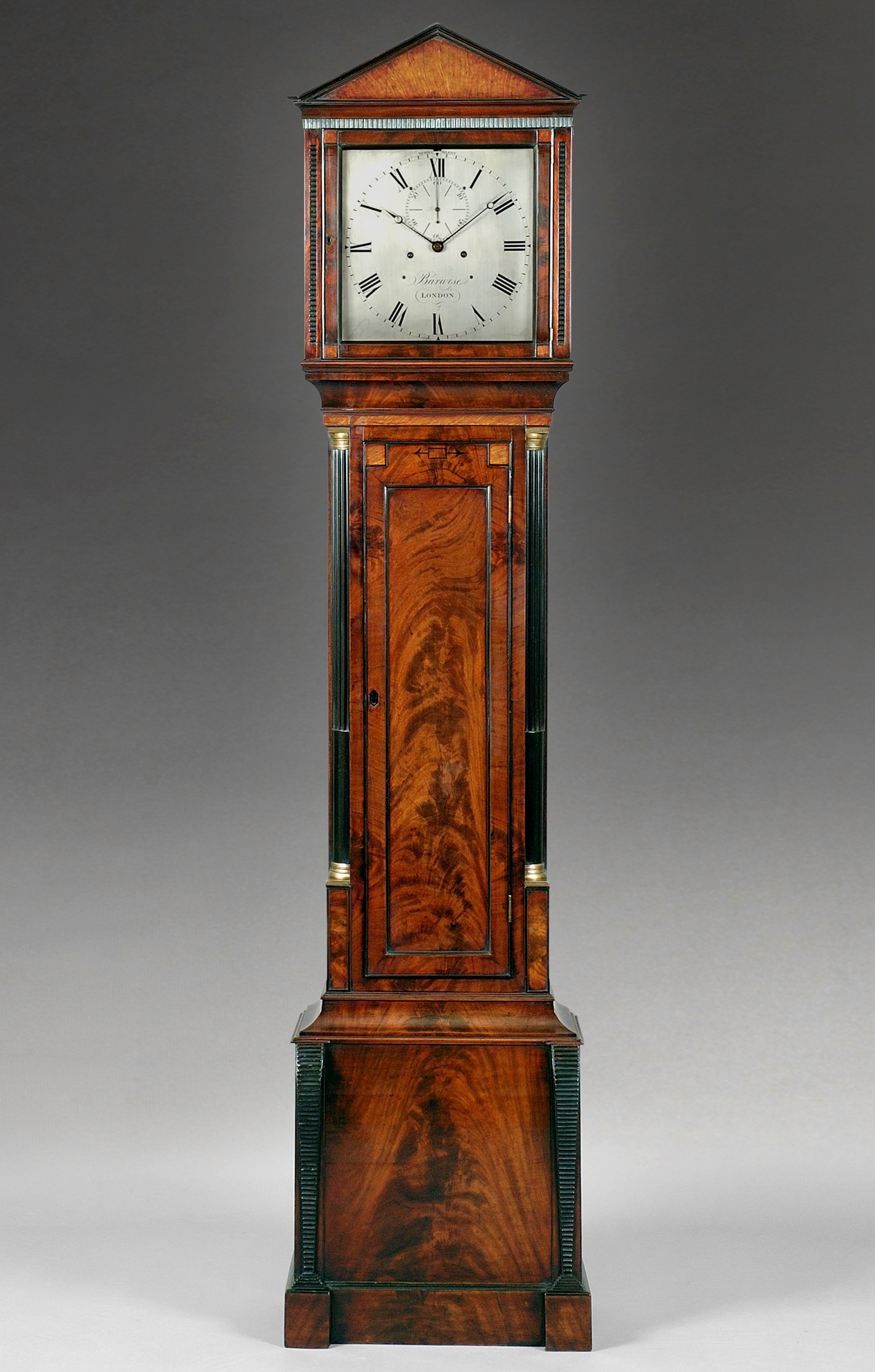 A longcase clock by Barwise of London